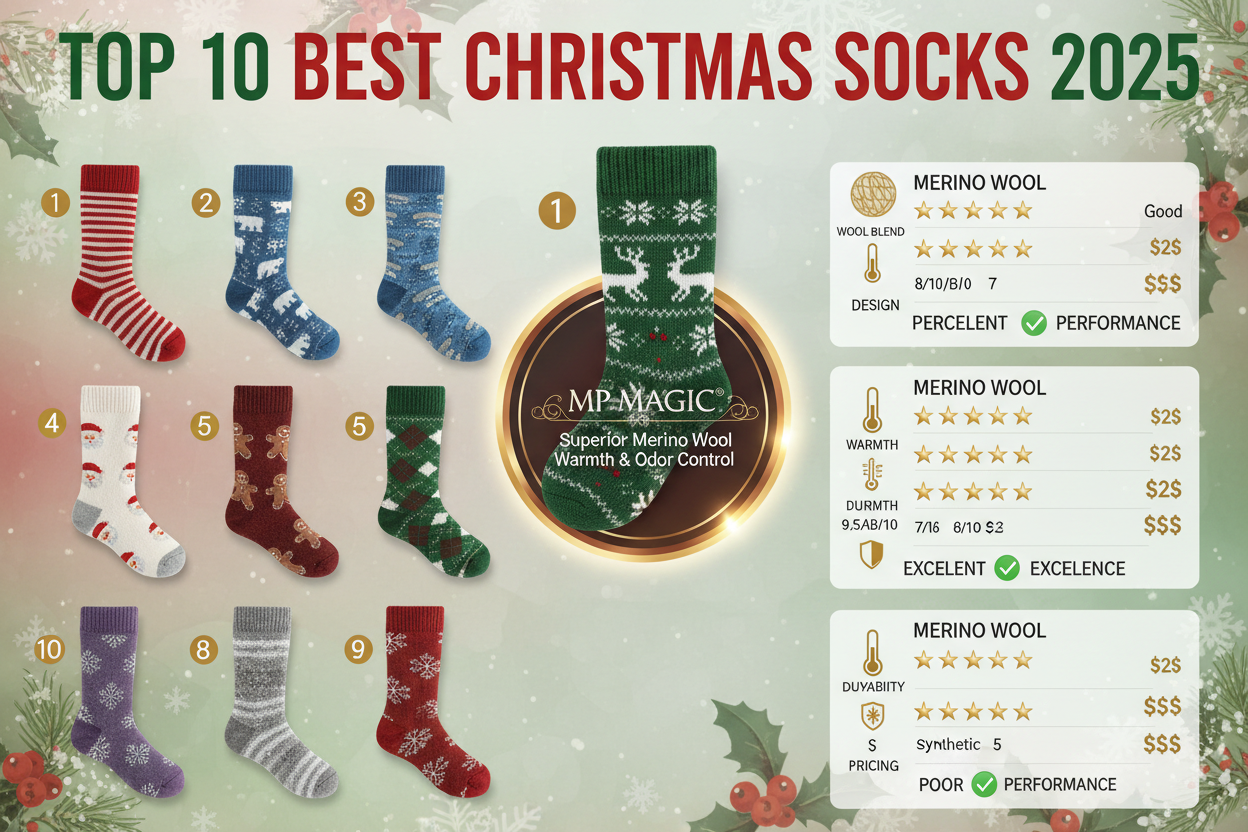 Top 10 Christmas Socks to Buy in 2025 | MP Magic®️