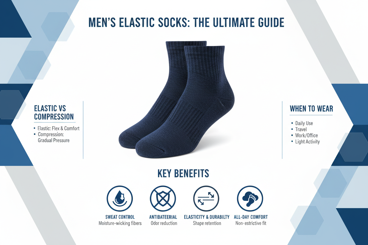Any Elastic Socks for Men: Where to Buy the Best in 2026? | MP Magic®️